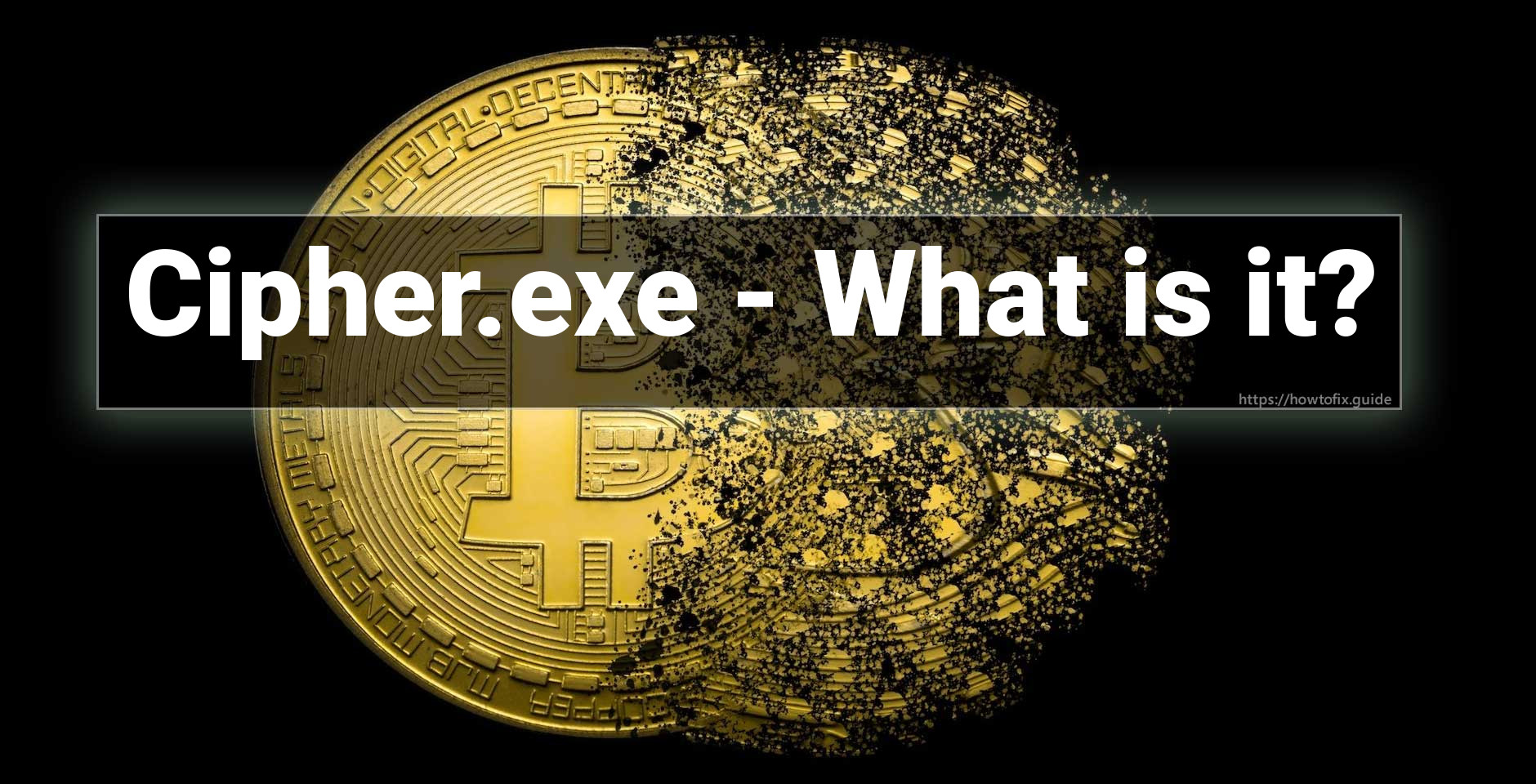 Eliminación Del Virus Cipher.exe ⛏️ (Coin Miner)