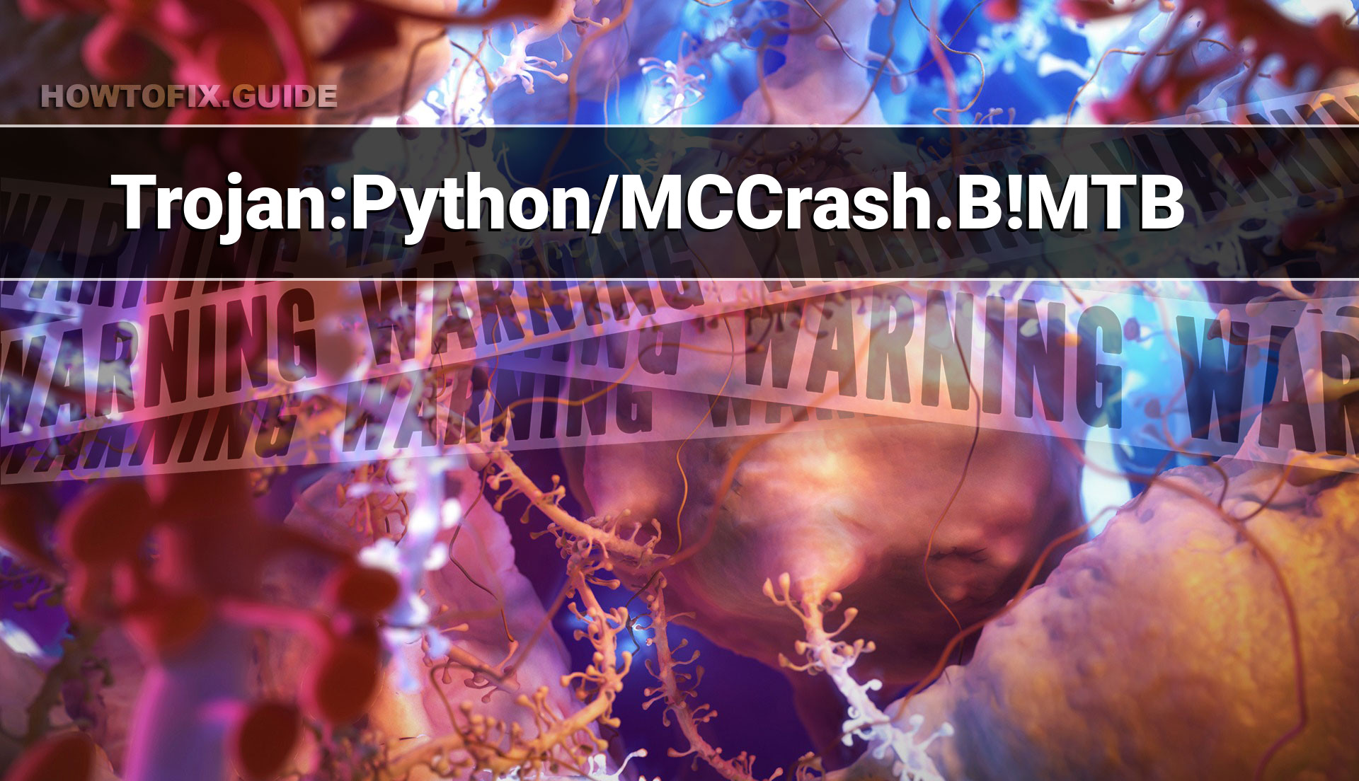 Trojan:Python/MCCrash.B!MTB Trojan MCCrash Eliminación