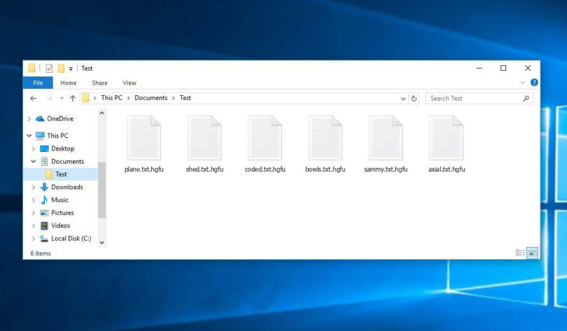 HGFU Virus (.hgfu Archivo) Ransomware Descifrar y restaurar archivos