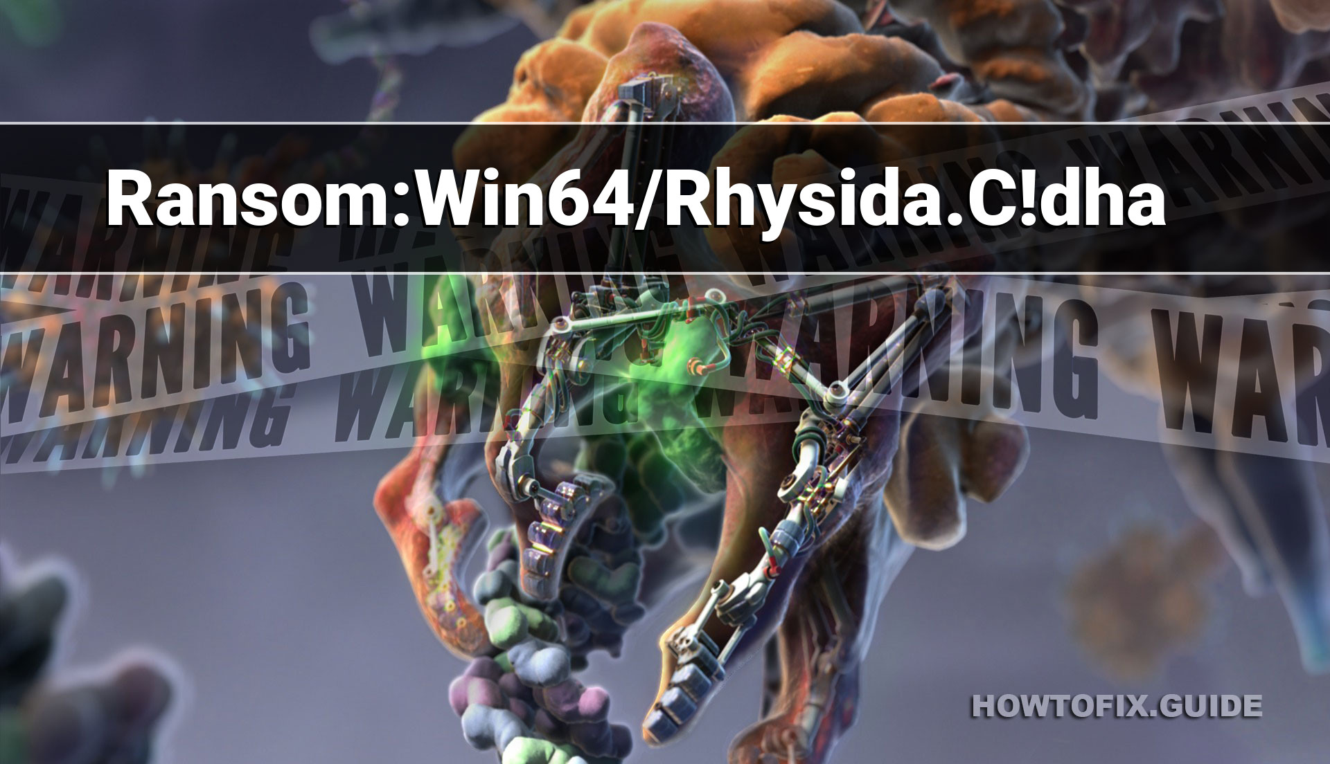 Ransom:Win64/Rhysida.C!dha Ransomware Rhysida Eliminación