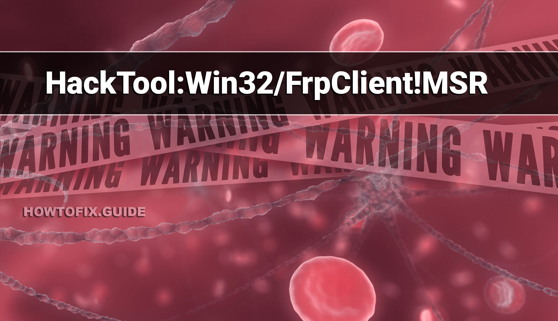 HackTool:Win32/FrpClient!MSR HackTool FrpClient Eliminación